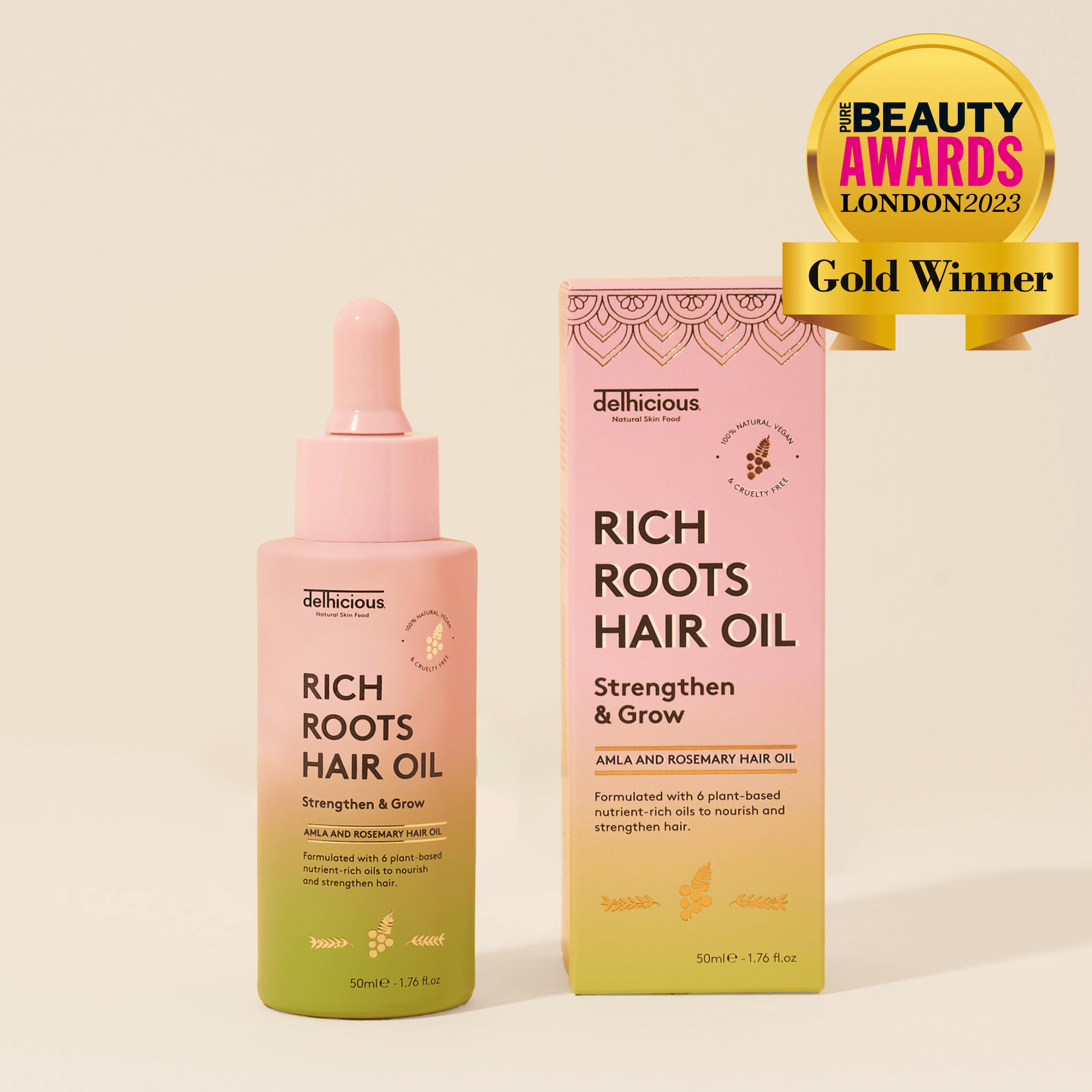 Rich Roots - Hair & Scalp Oil | Natural Haircare | Delhicious