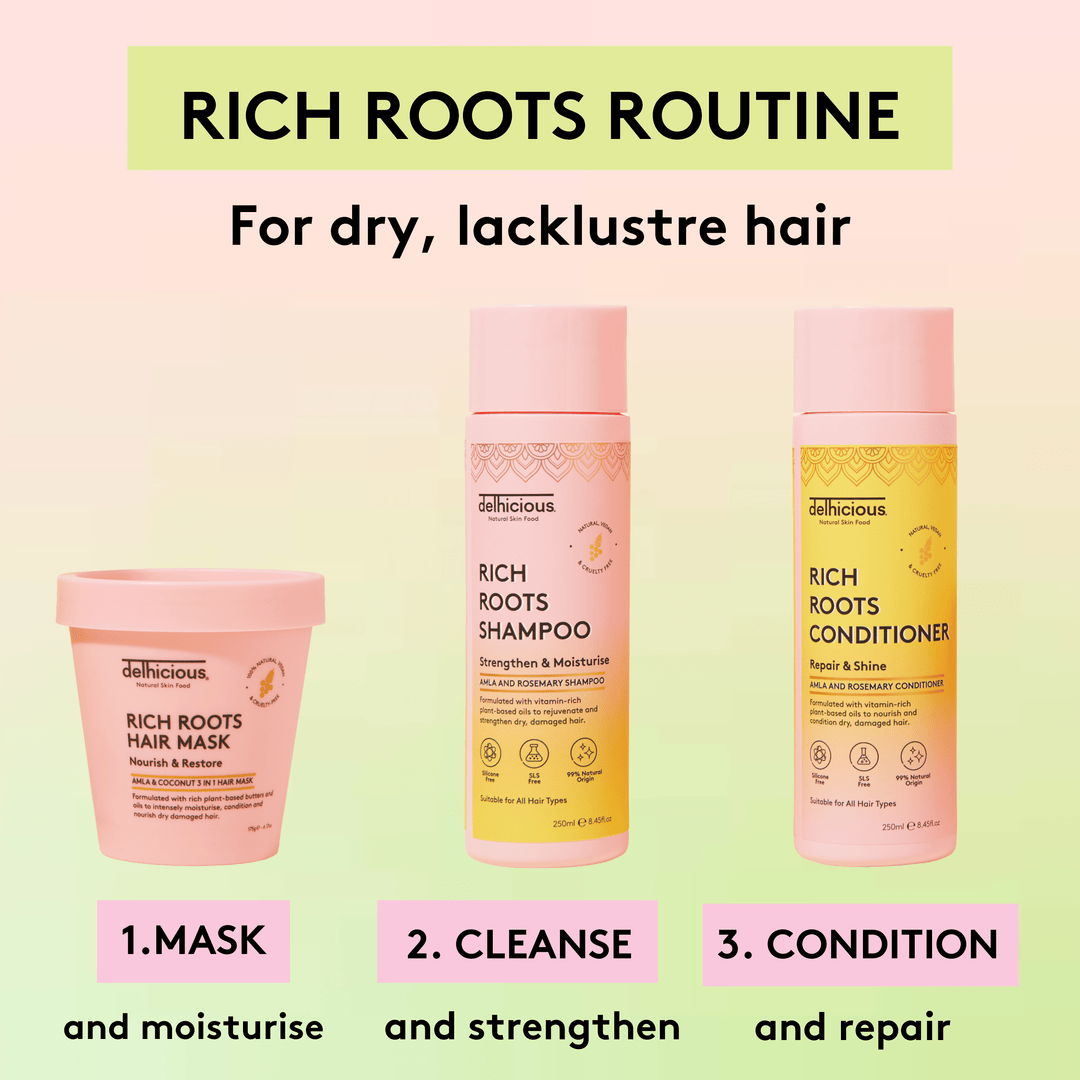 Rich Roots Haircare Starter Kit | Hair Care Products | Delhicious