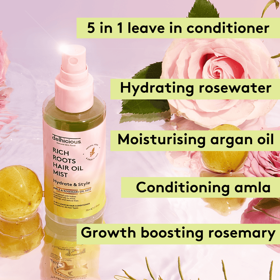 Rich Roots 5-in-1 Hair Oil Mist | Hair Care Products | Delhicious