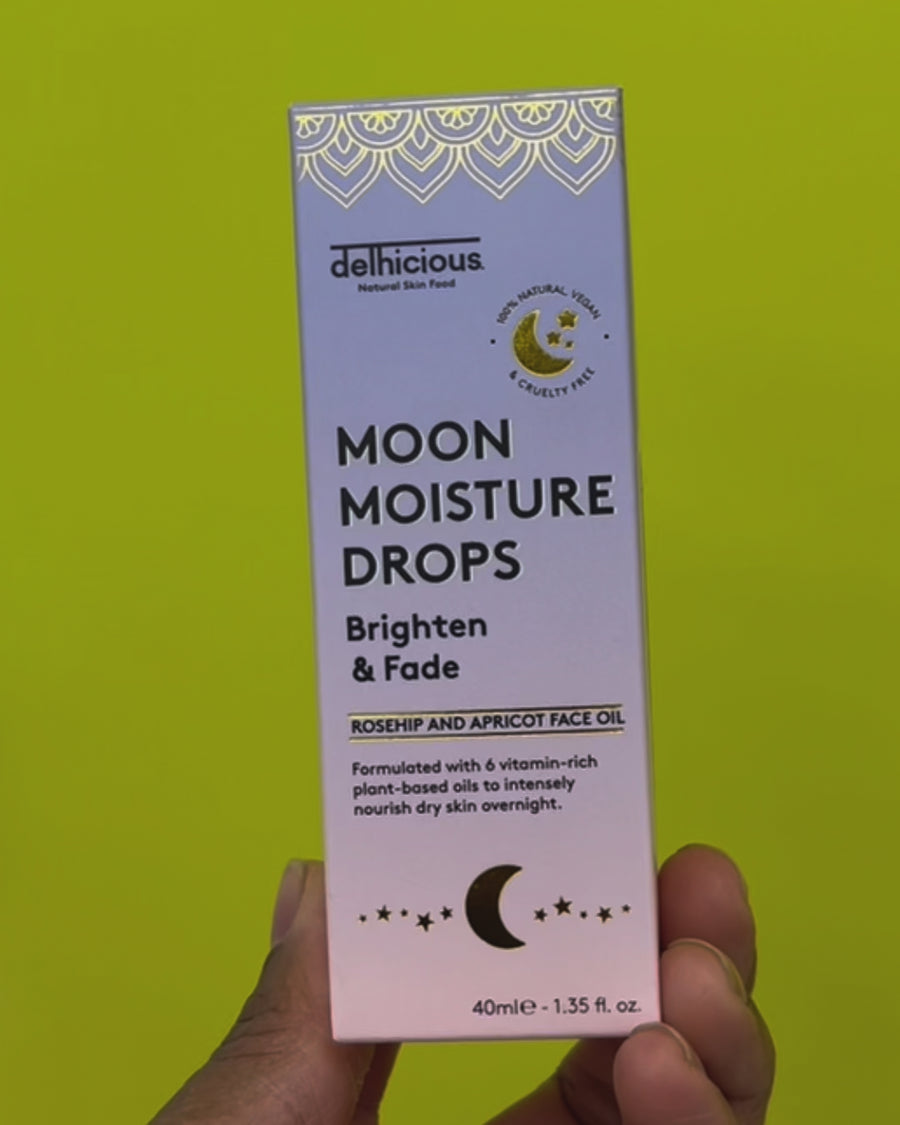 Moon Moisture Drops - Face Oil | Skincare for Face | Delhicious