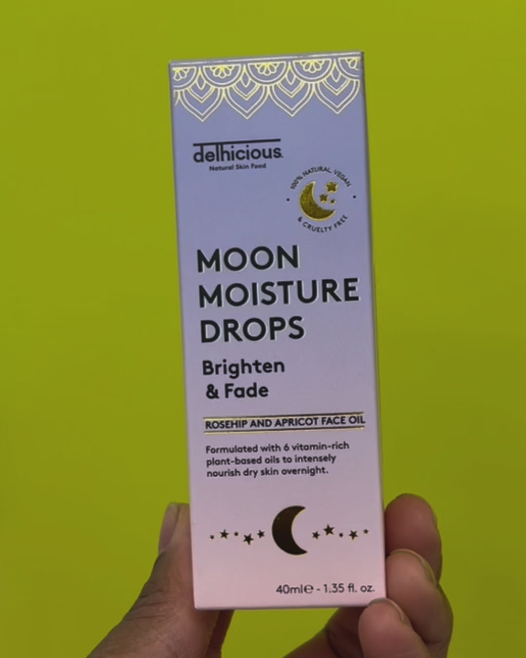 Moon Moisture Drops - Face Oil | Skincare for Face | Delhicious